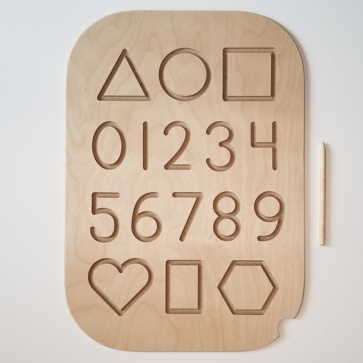 Plateau : Tableau de traçage – Ébénisterie Steve Genesse